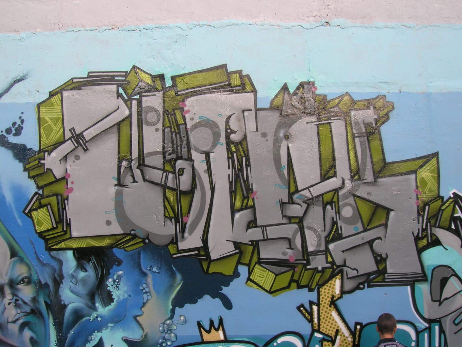 SLAK, konstruktivistisches Graffiti in Russland: Losgelöstheit von ...