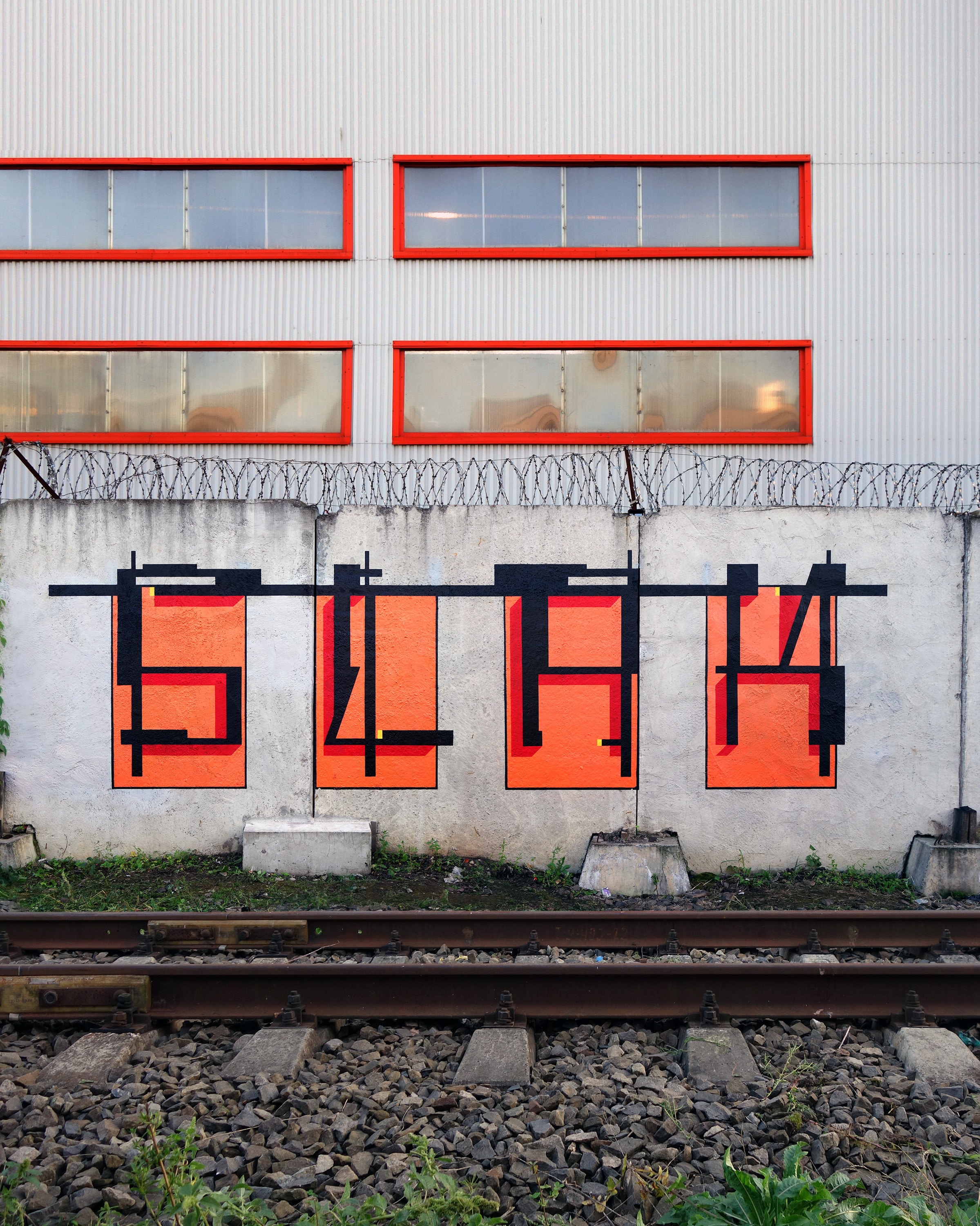 SLAK, konstruktivistisches Graffiti in Russland: Losgelöstheit von ...